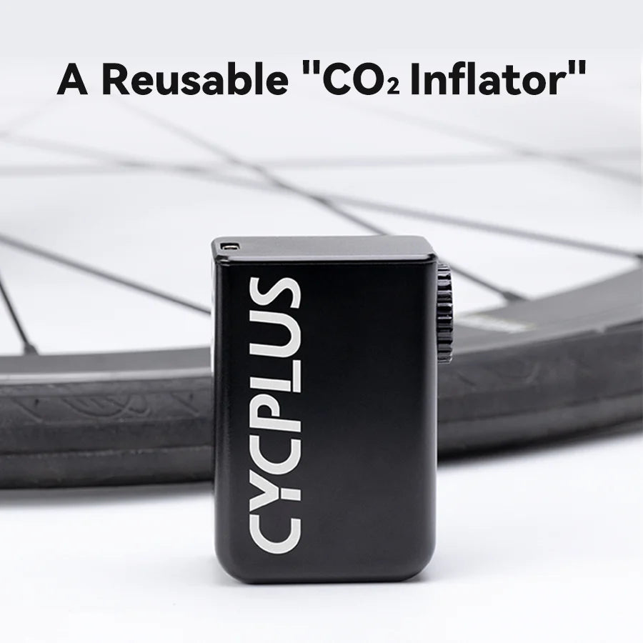 Cycplus Electronic Tiny Pump Cube Bikeary Bicycle Lifestyle