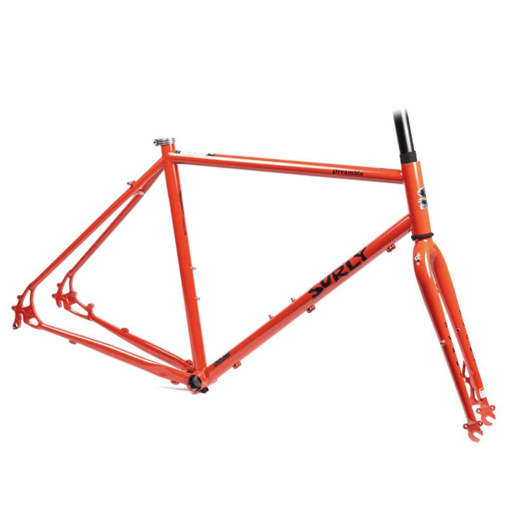 SURLY Preamble Frame Set (Red Hot Cheddar) – Bikeary Bicycle Lifestyle